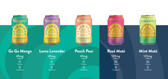 Tama Tea I Unsweetened Sparkling Yerba Mate and Green