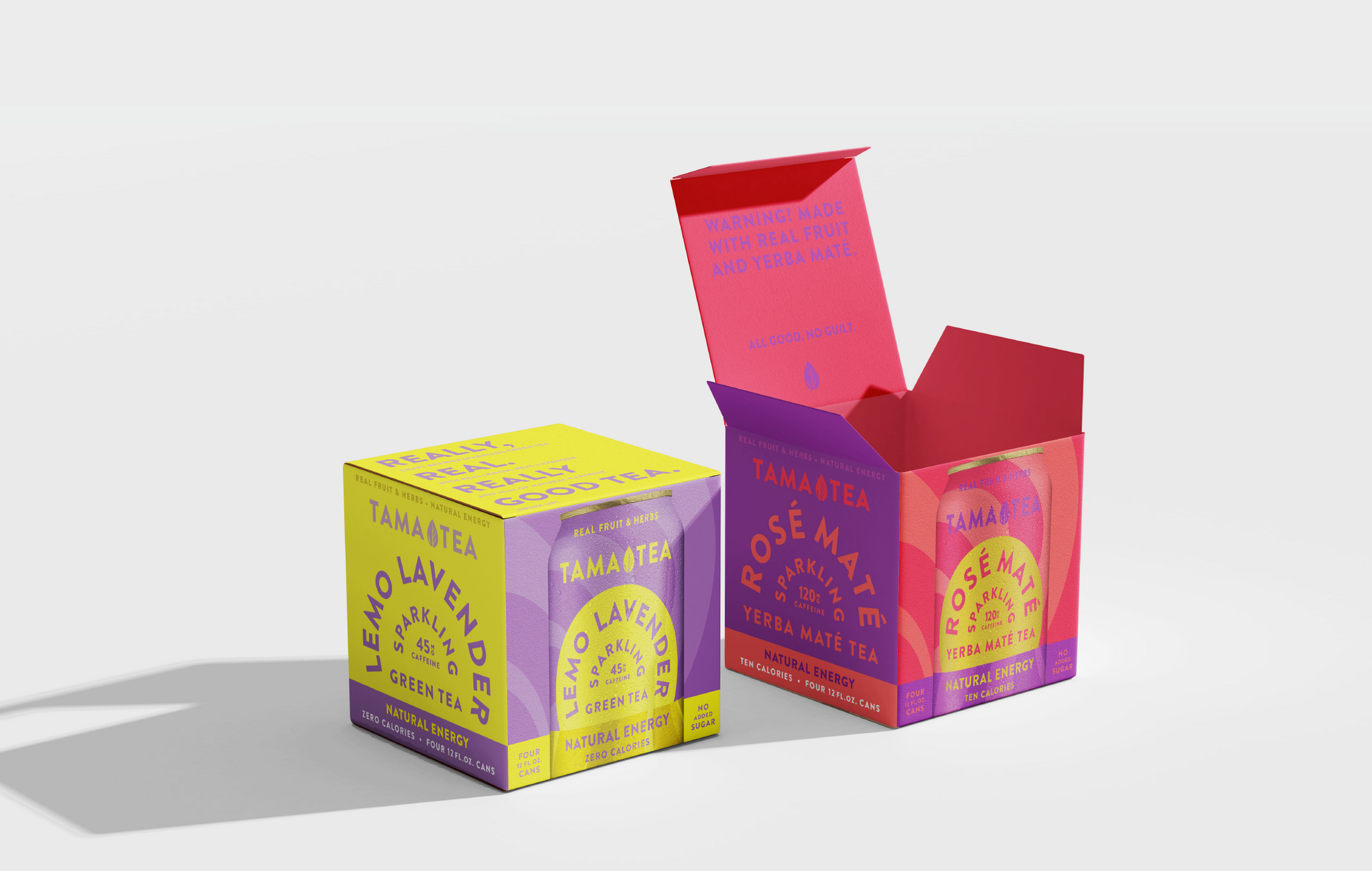 Tama Tea I Unsweetened Sparkling Yerba Mate and Green Tea